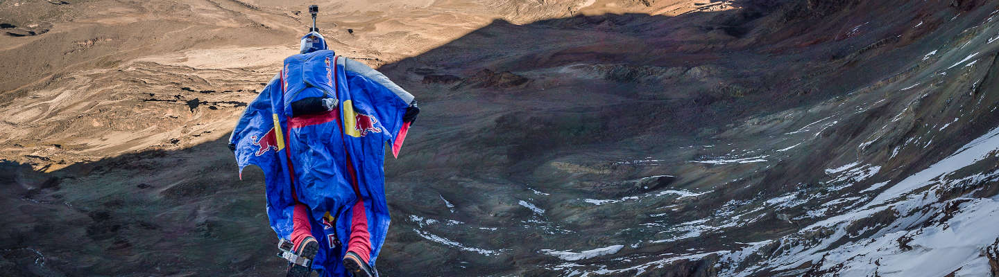 The first ever BASE jump from Mount Kilimanjaro